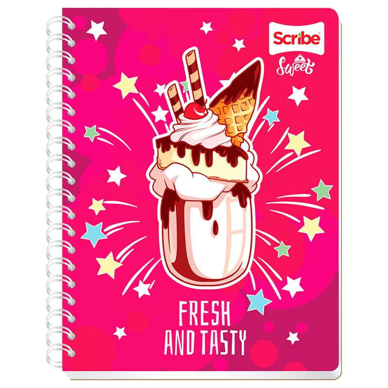 Cuaderno Profesional Doble Arillo Raya 100 hjs Sweet Scribe | Papelería del Ahorro