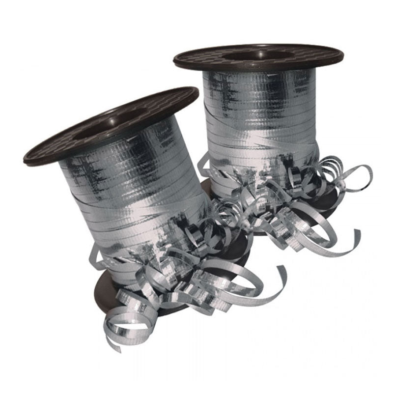 Cinta Curling Metálico Plata 200 mts Rollo Celosa Janel – Papelería del ...