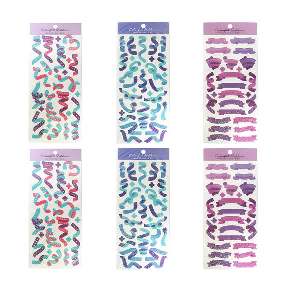 Calcomanía Escolar Mediana Series RIBBON ITrade – Papelería del Ahorro