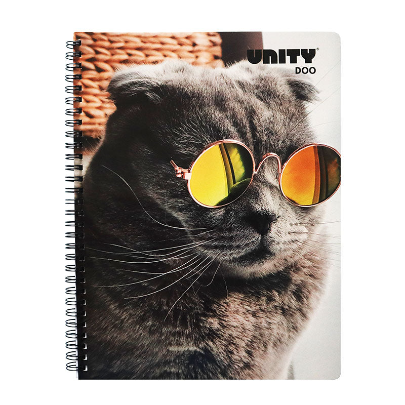 Cuaderno Profesional Doble Arillo Cuadro Grande 100 hjs Unity – Papelería del Ahorro