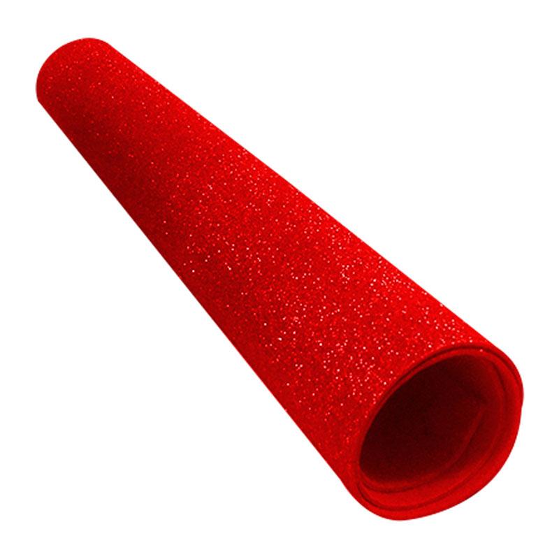 Foamy Diamantina Rojo 43 x 55 cm Matiz Rollo Megafumi | Papelería del ...