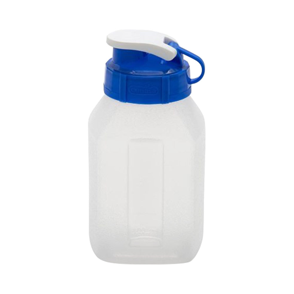 Botellin Flip Top 500 ml Transparente/Azul Cubasa | Papelería del Ahorro