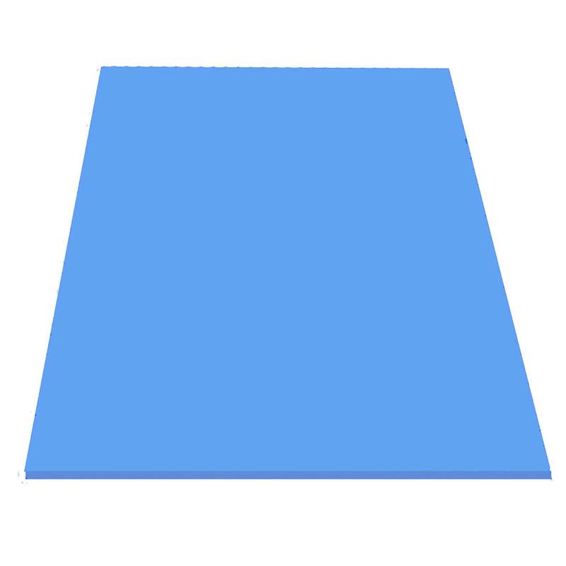 Foamy Liso Azul Claro Carta Paquete/5 pzas Megafumi | Papelería del Ahorro